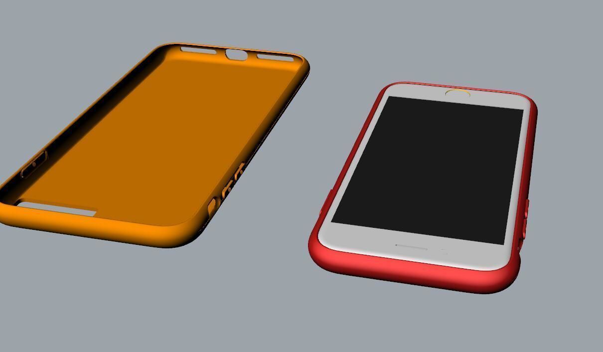 iphone 8 and 8 plus case Original customizable design 3D model 3D ...