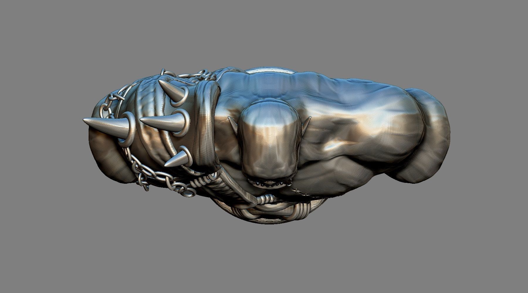 Armored Orc Warrior Printable 3D model 3D model 3D printable | CGTrader