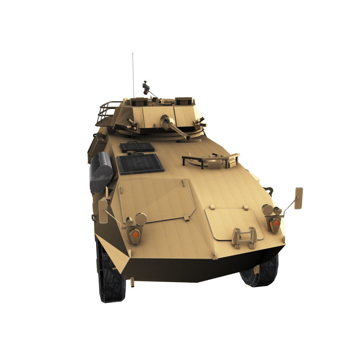 LAV-25 3D model animated | CGTrader