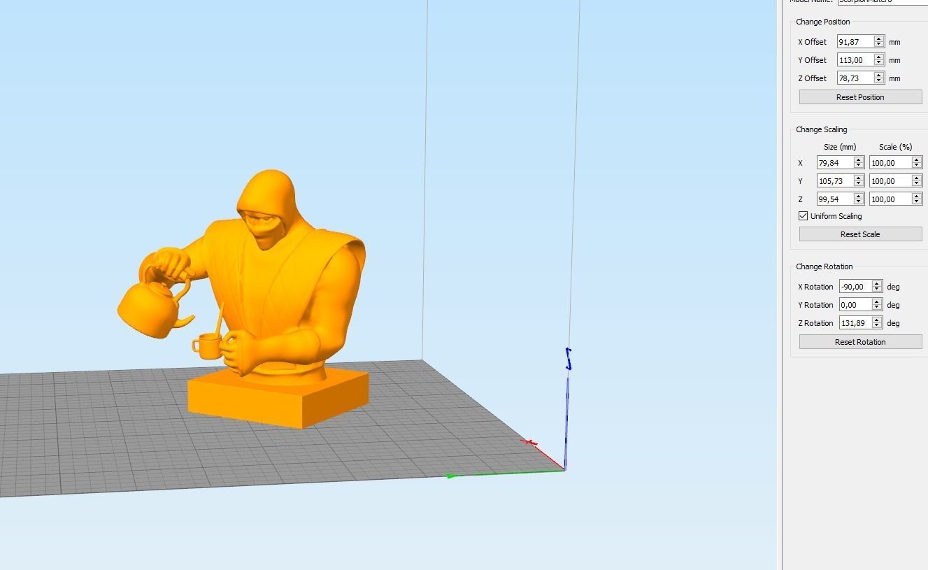 Scorpion Matero 3D model 3D printable | CGTrader