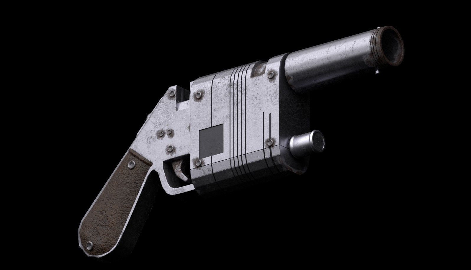 3D model Star Wars Reys NN14 Blaster Rifle VR / AR / low-poly | CGTrader