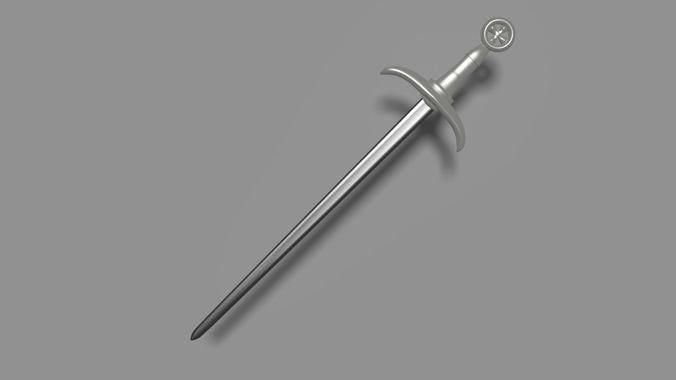 basic sword free 3D model | CGTrader