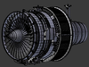 D-18T turbofan engine 3D model | CGTrader