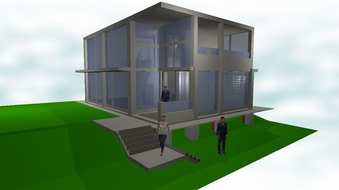 3D model Human Scale Architecture VR / AR / low-poly | CGTrader