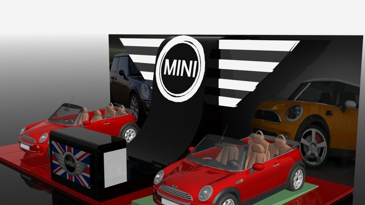 car display stand 2 3D model | CGTrader