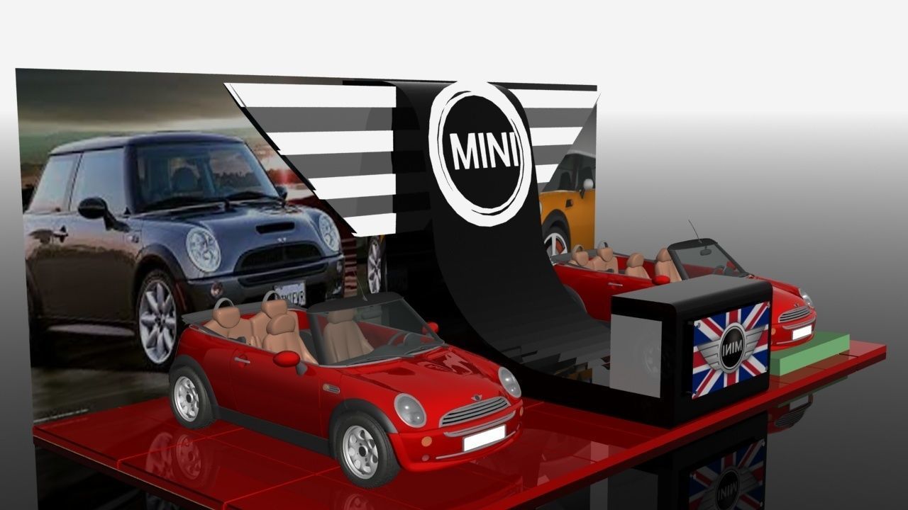 car display stand 2 3D model | CGTrader