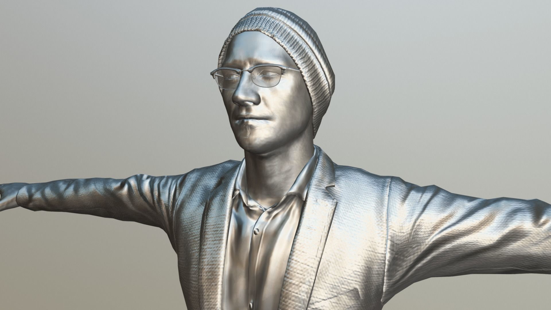 Free - The Hacker - Realistic Game Ready Human Character free 3D model ...
