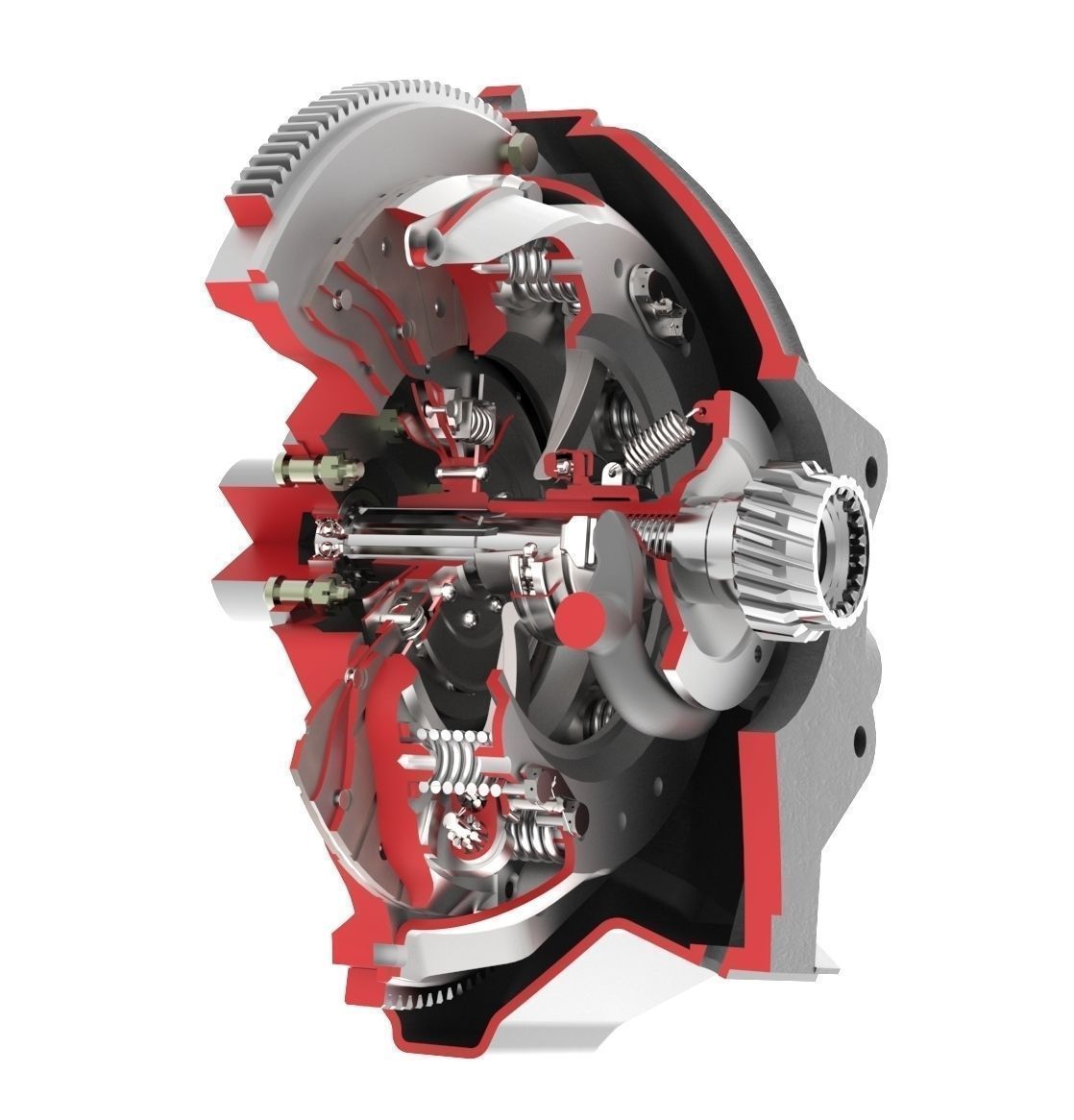 Clutch 3D model | CGTrader