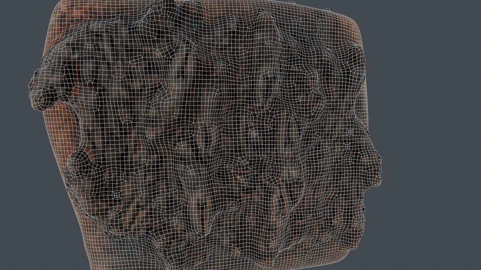 3D model Human wall game ready VR / AR / low-poly | CGTrader