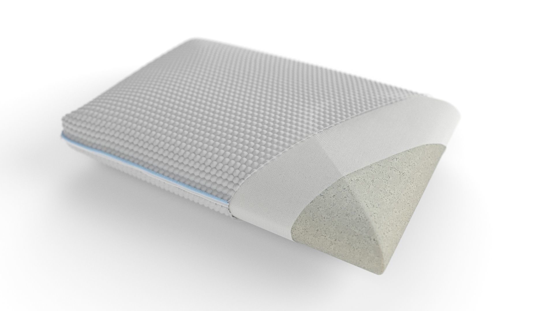 Pillow with inside layers 3D | CGTrader