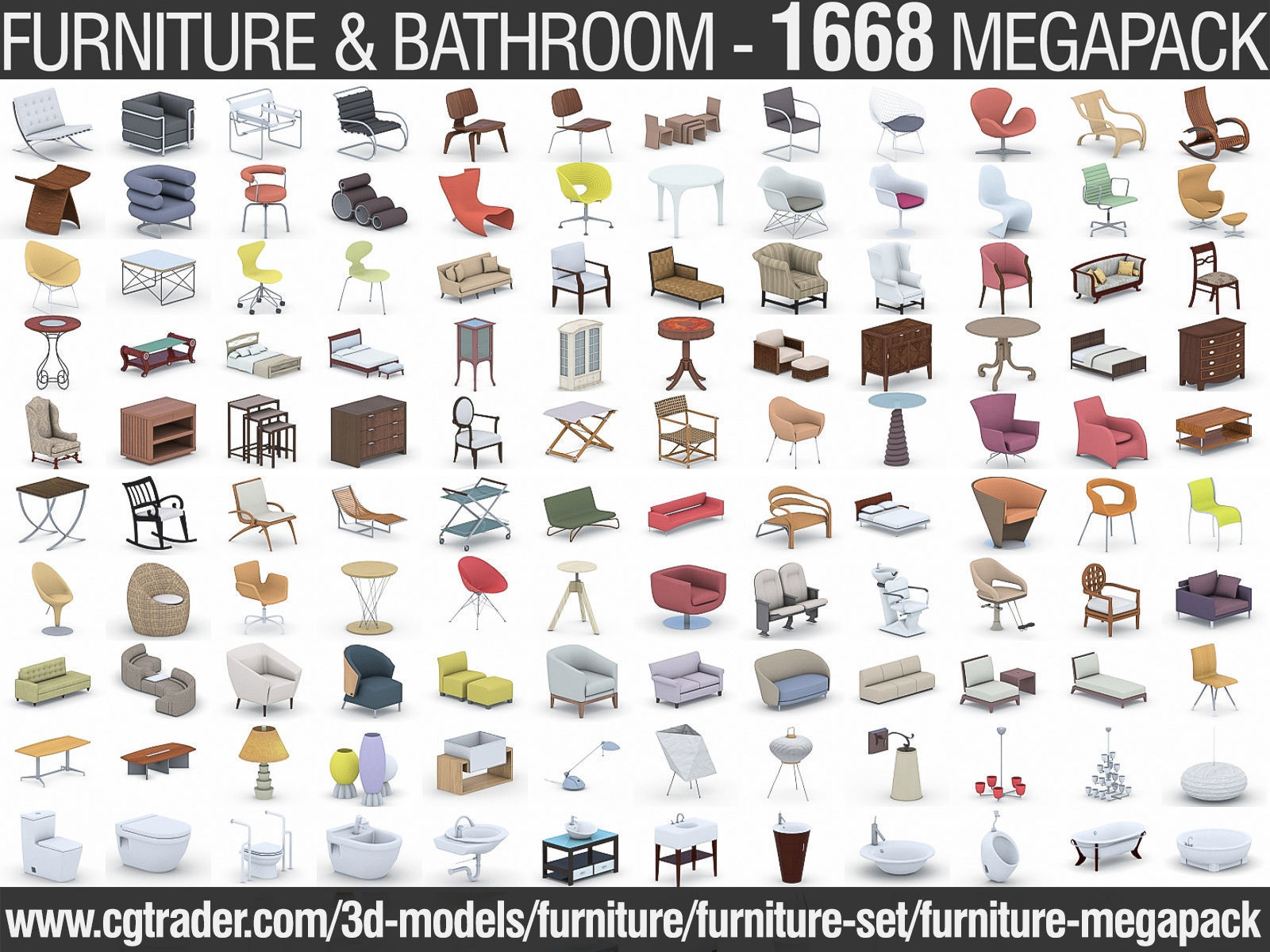 3D model 1596 - Sink VR / AR / low-poly | CGTrader