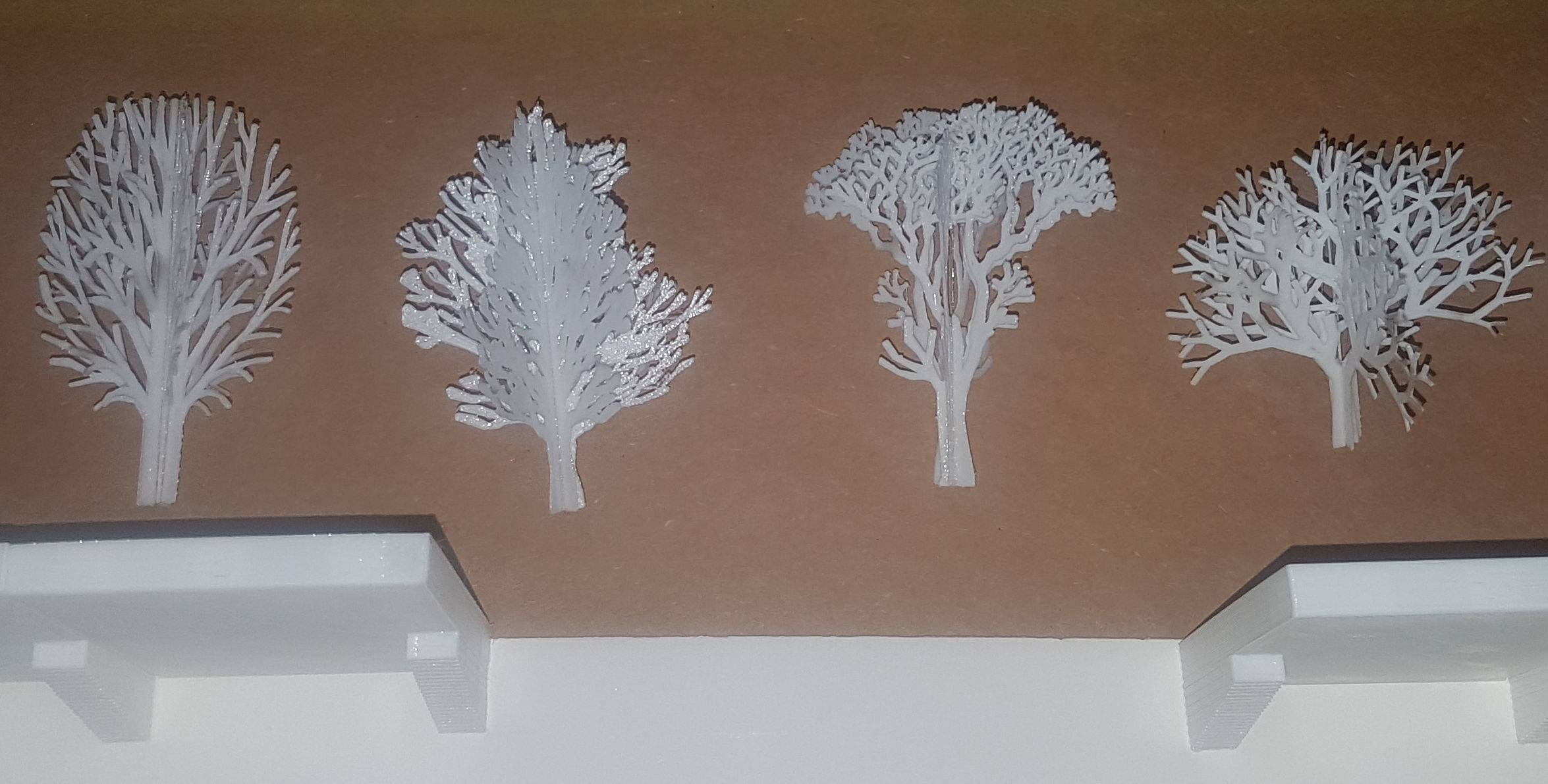 Arch Model trees free 3D model 3D printable | CGTrader