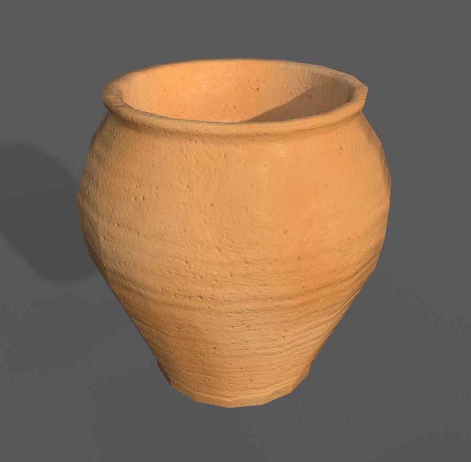 3D model Rustic Terracotta Pottery VR / AR / low-poly | CGTrader