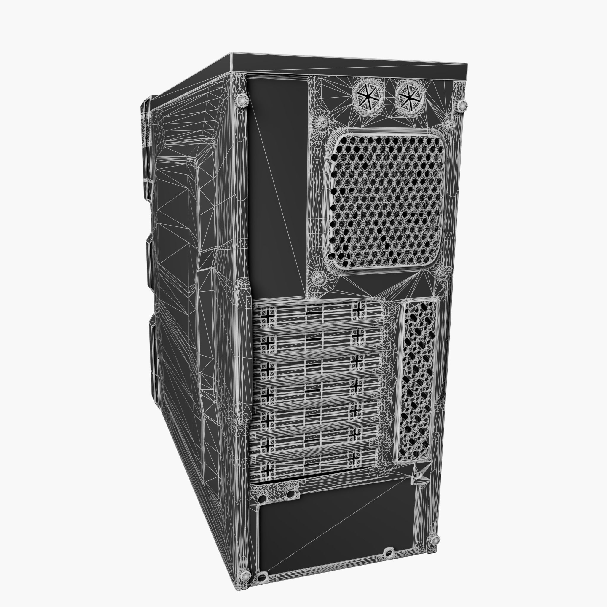 PC Computer Case 3D model | CGTrader