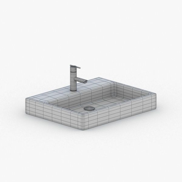 3D model 1612 - Sink VR / AR / low-poly | CGTrader