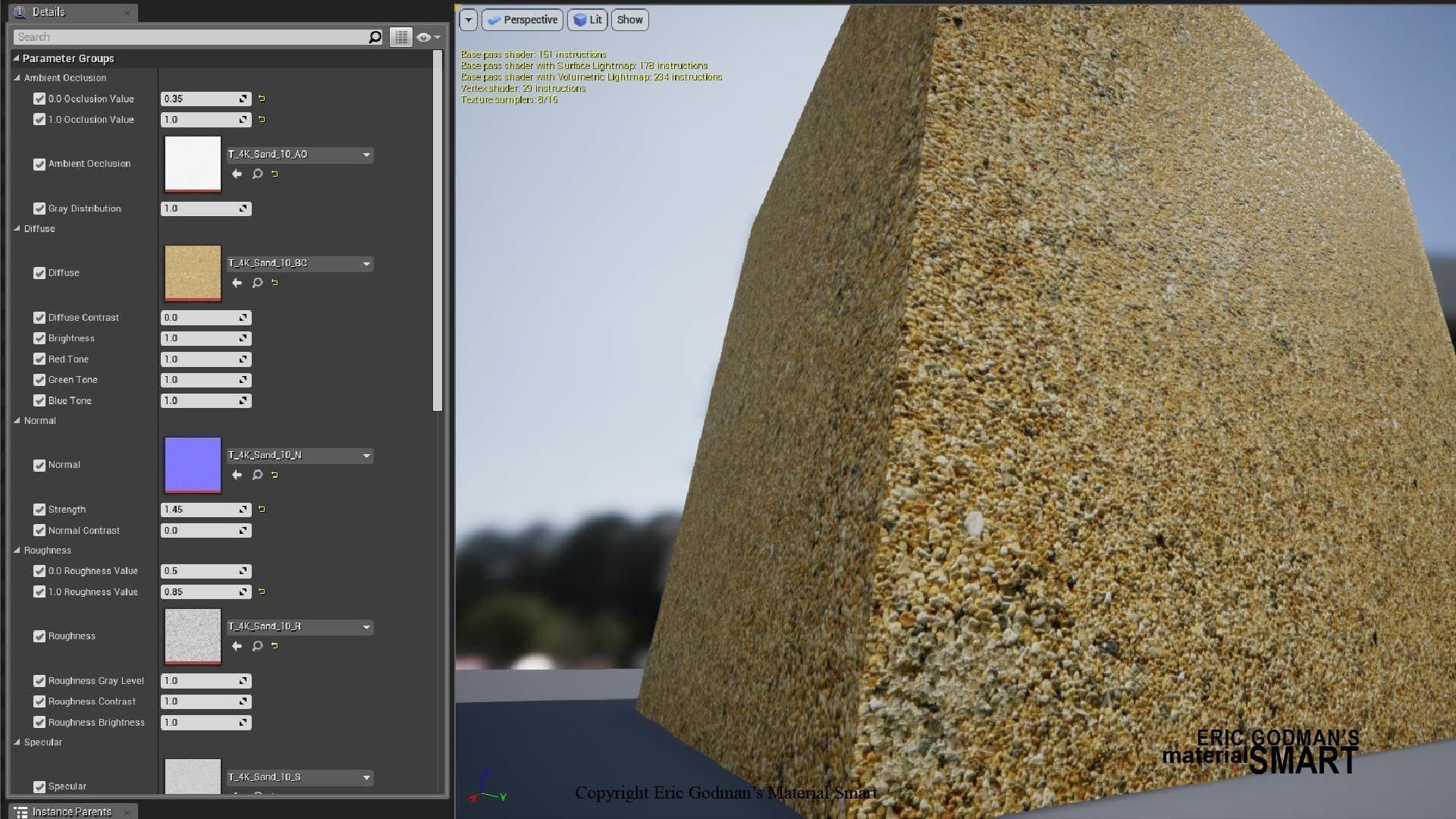 Sand Materials 3D model | CGTrader