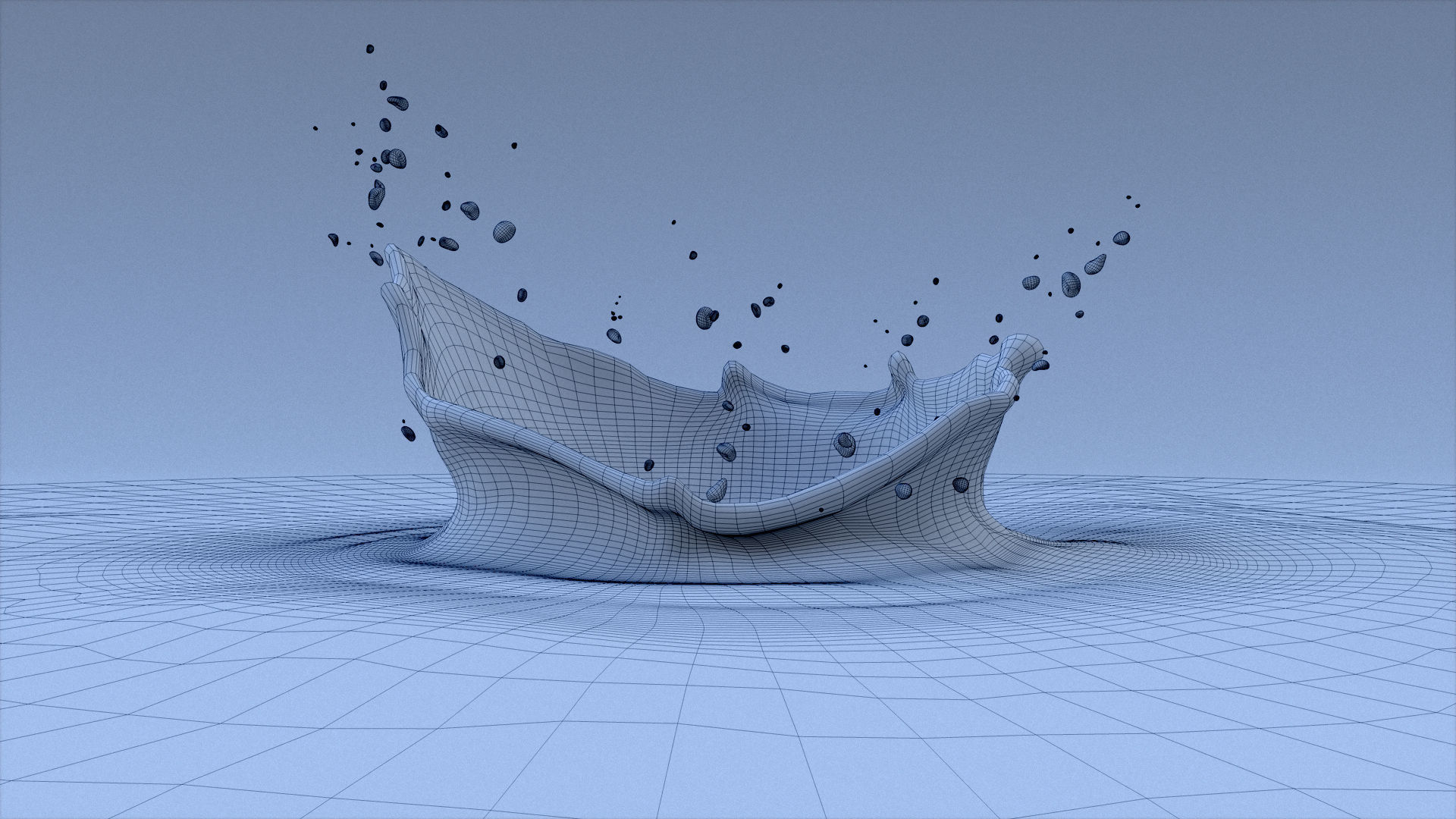 Splash Water 3D model | CGTrader