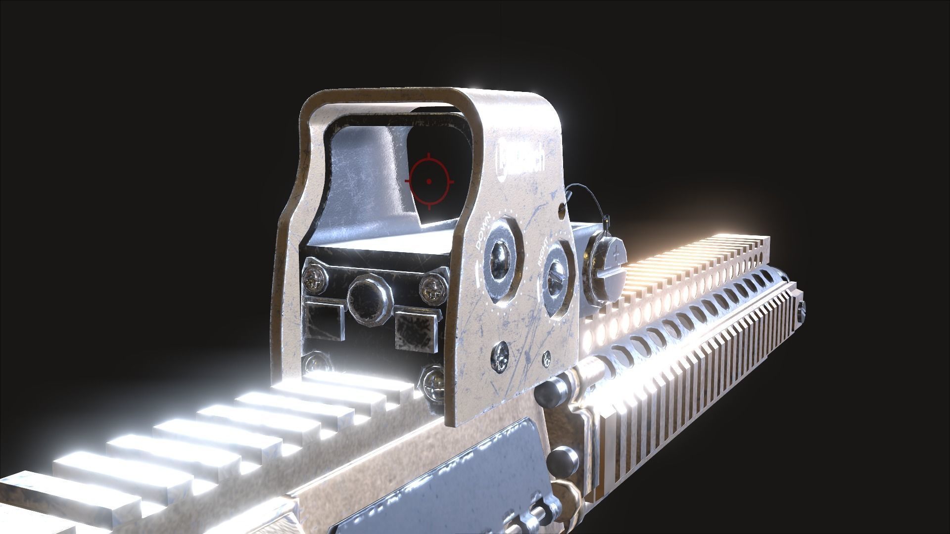 MK18 Weapons Pack free 3D model | CGTrader