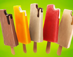 Popsicle 3D Models | CGTrader
