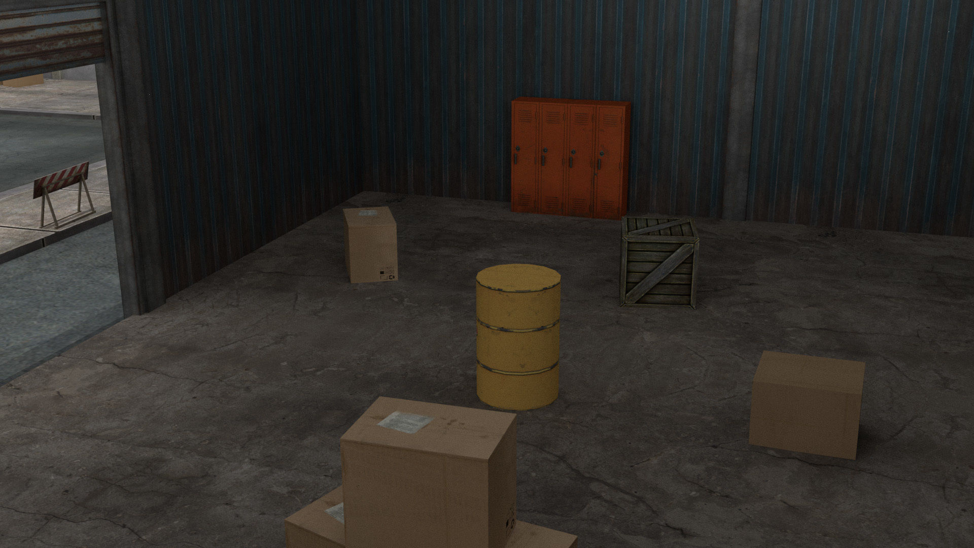 3D model Industrial Area - Scene VR / AR / low-poly | CGTrader