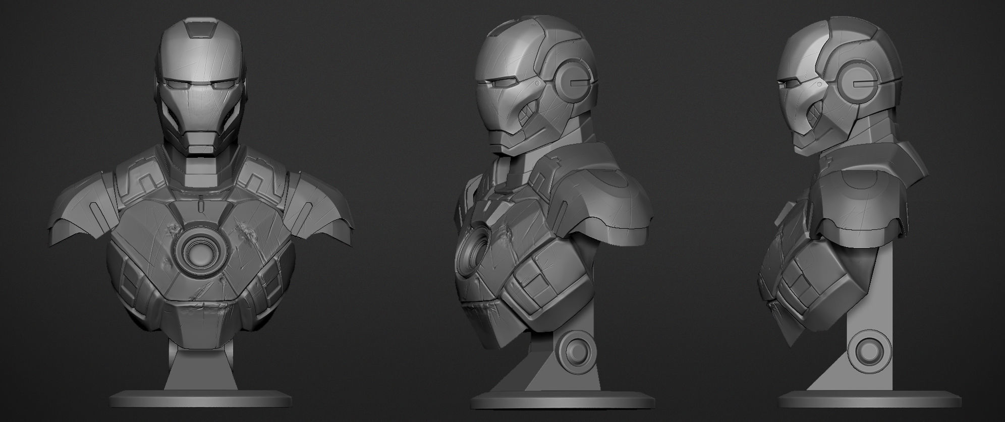 Iron Man 3D model 3D printable | CGTrader