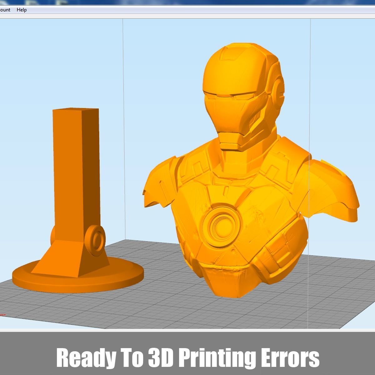 Iron Man 3D model 3D printable | CGTrader