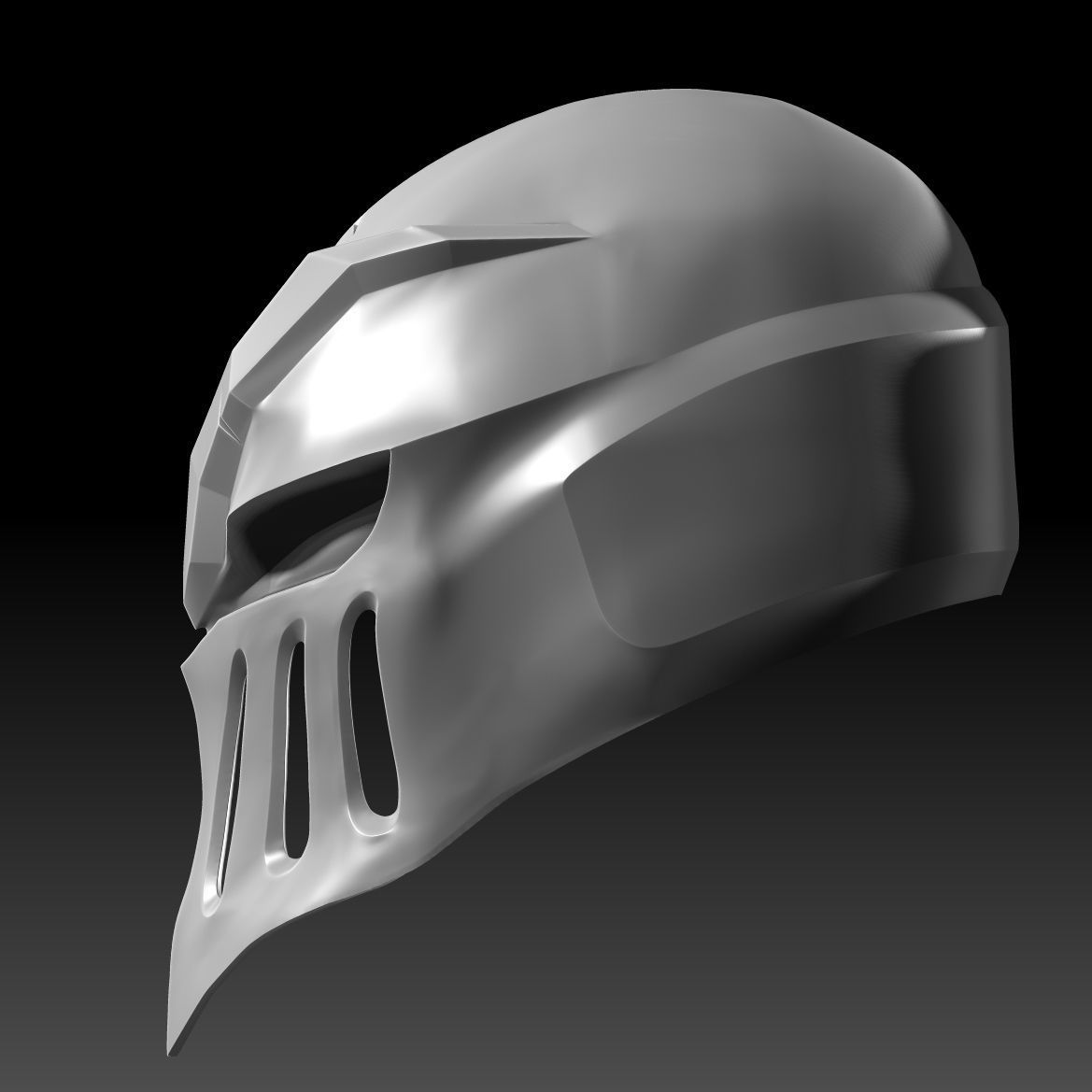 LOL Zed Blood Moon Helmet 3D Printable Model 3D model 3D printable ...