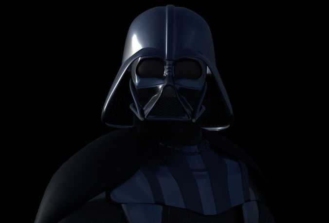 Darth Vader free 3D model rigged | CGTrader