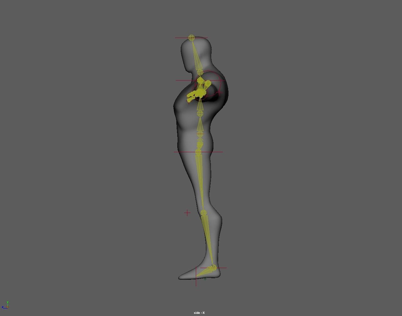 3D model Simple Placeholder Character VR / AR / low-poly rigged | CGTrader