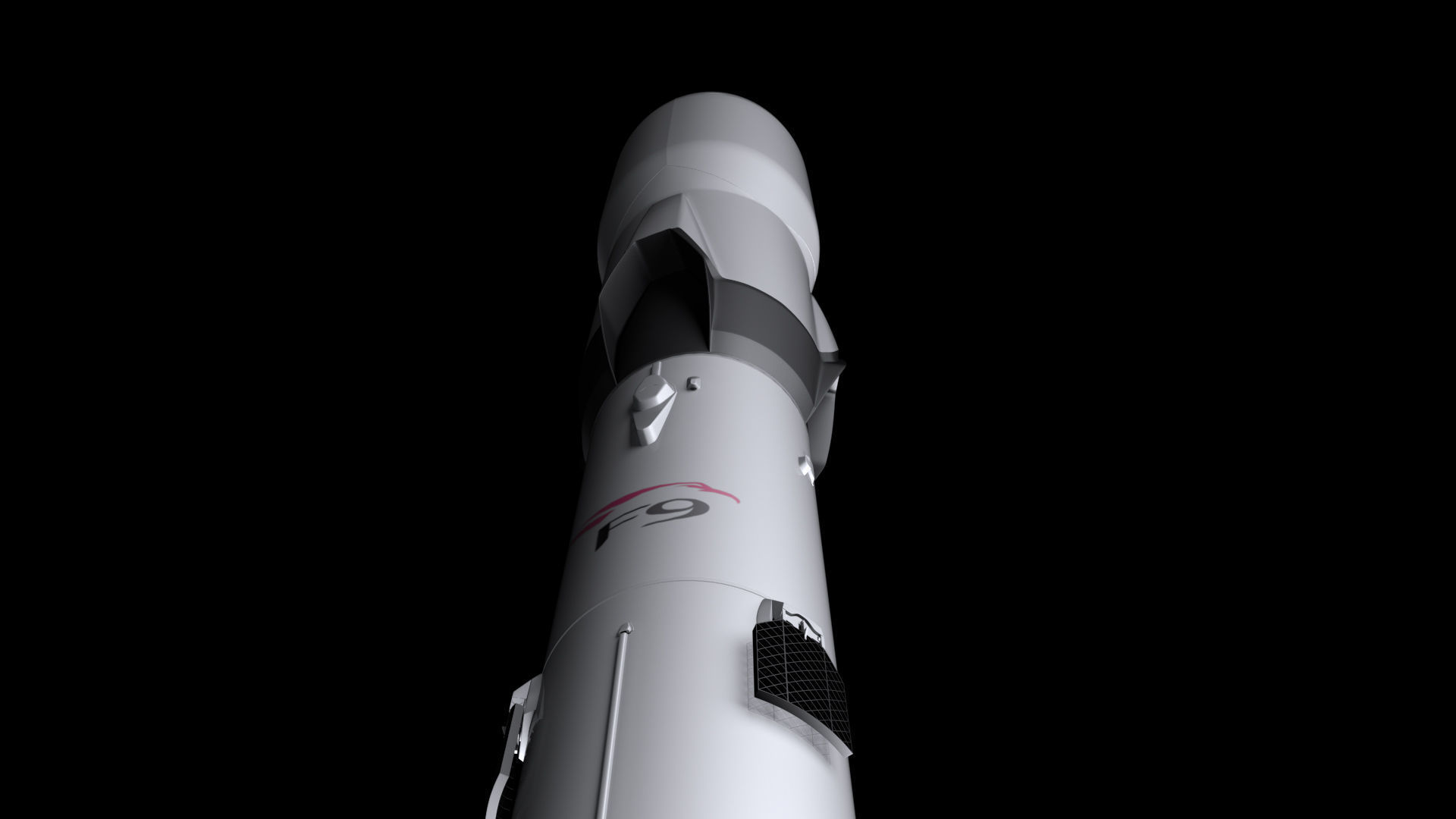 Falcon 9 Fully Reusable 3D model | CGTrader
