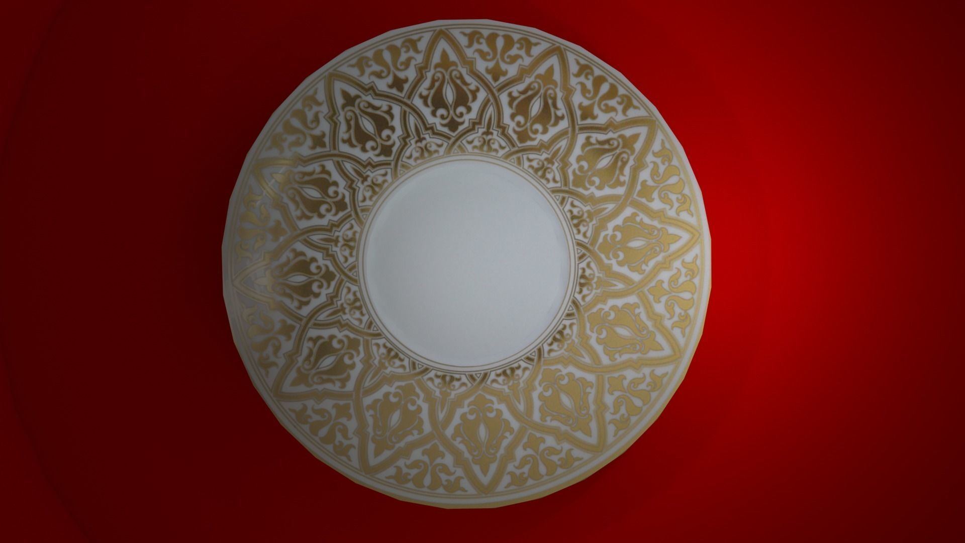 plate 3D model | CGTrader