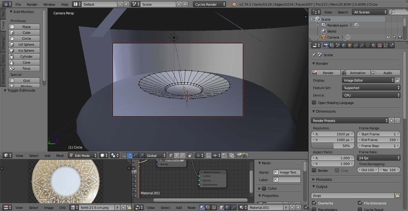 plate 3D model | CGTrader