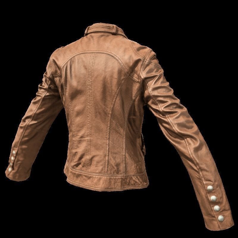 3D model Brown Leather Jacket VR / AR / low-poly | CGTrader