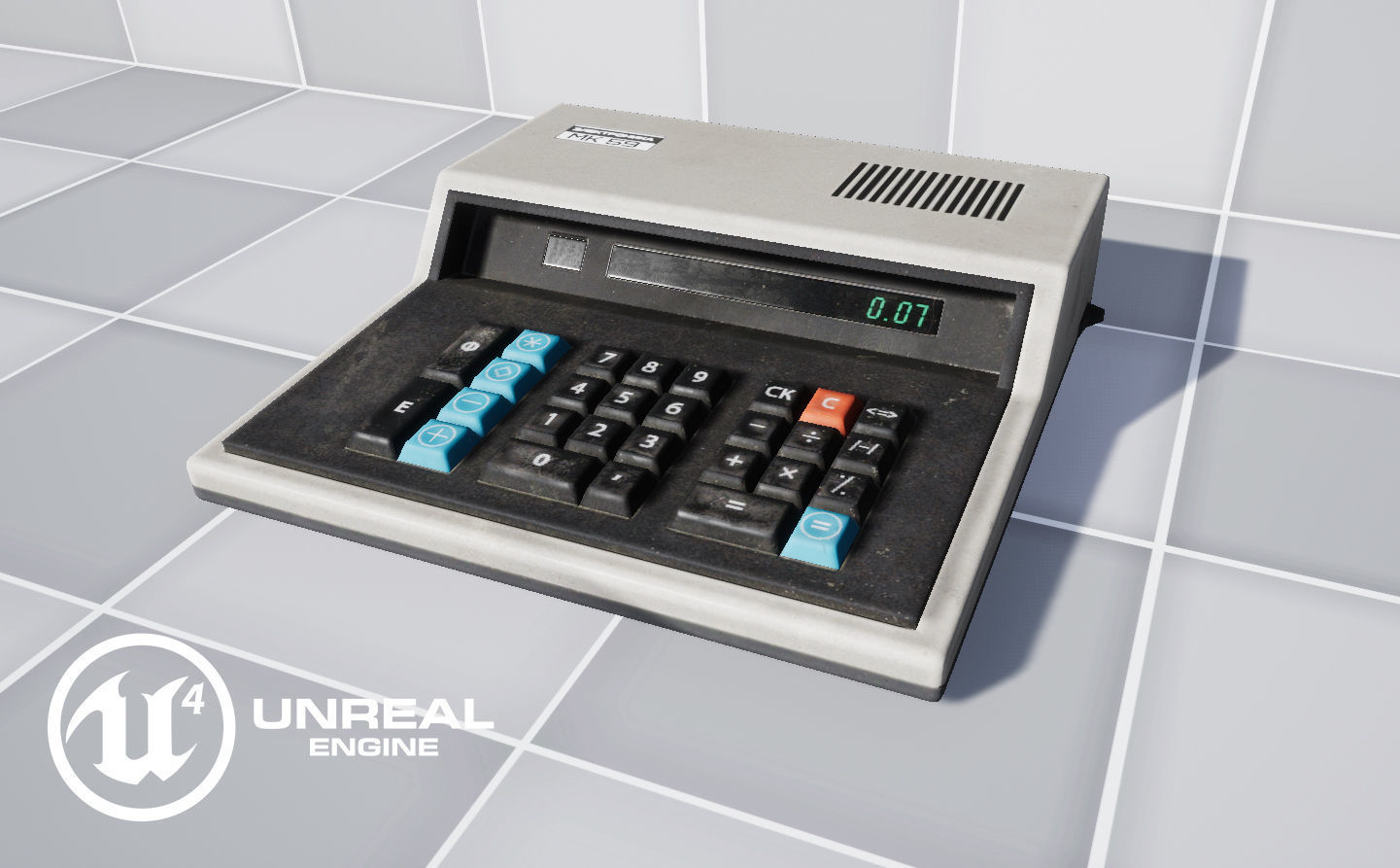 3D model Soviet Calculator VR / AR / low-poly | CGTrader