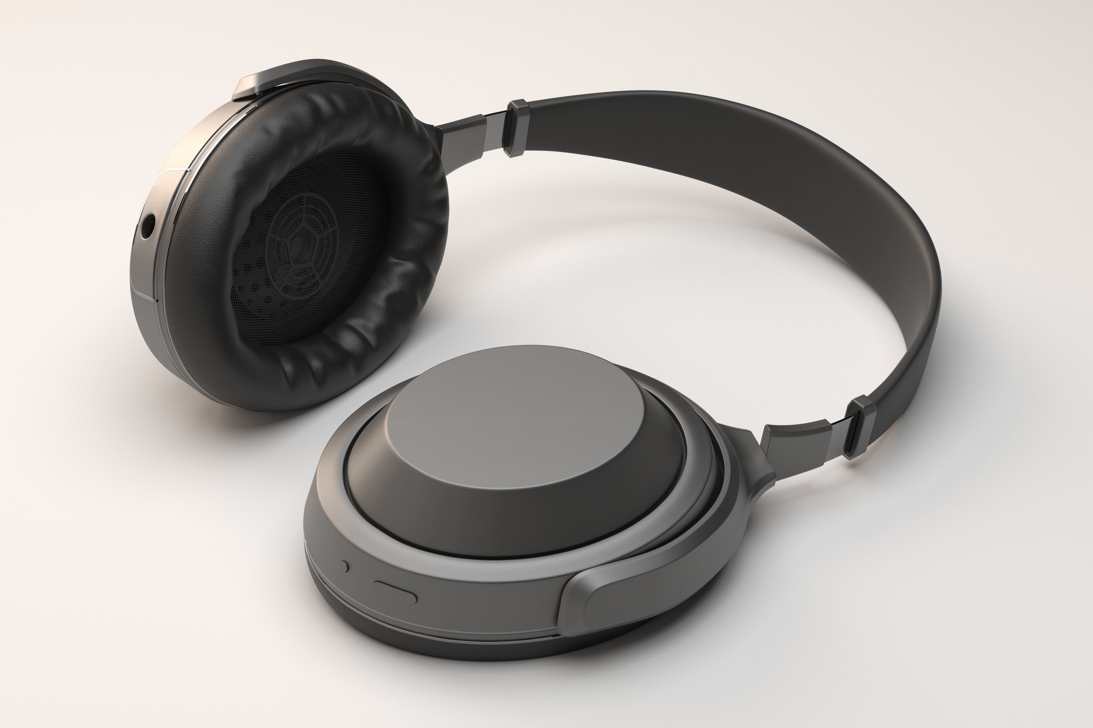 3D model Headphones Concept - Animated - Original design VR / AR / low ...