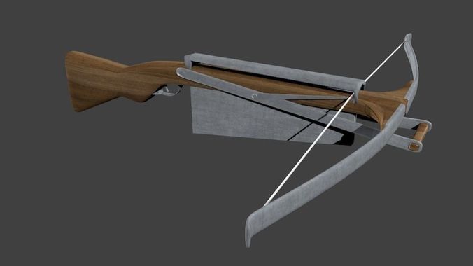 3D model CrossBow VR / AR / low-poly | CGTrader