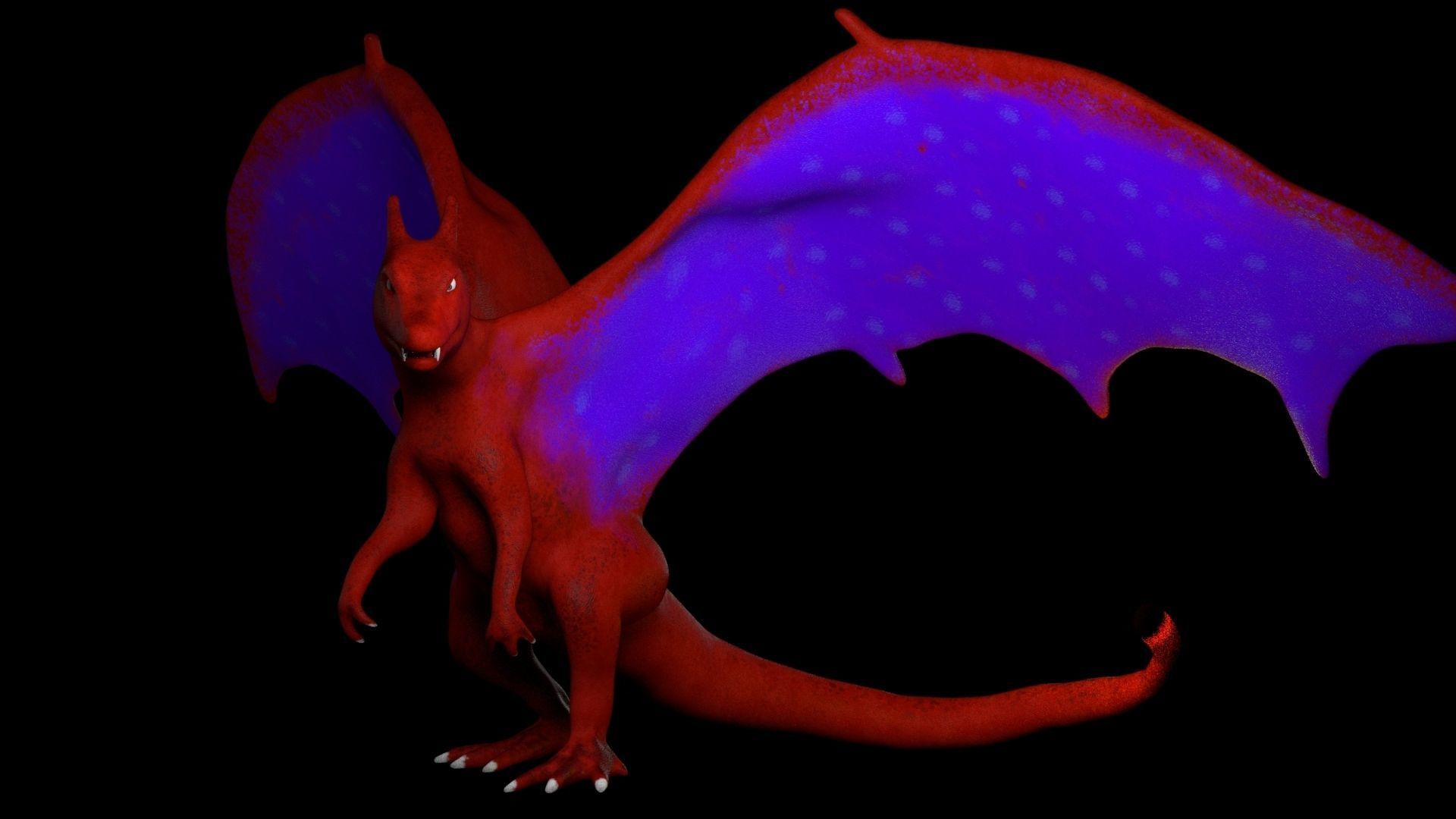 3D model POKEMON CHARIZARD VR / AR / low-poly rigged | CGTrader