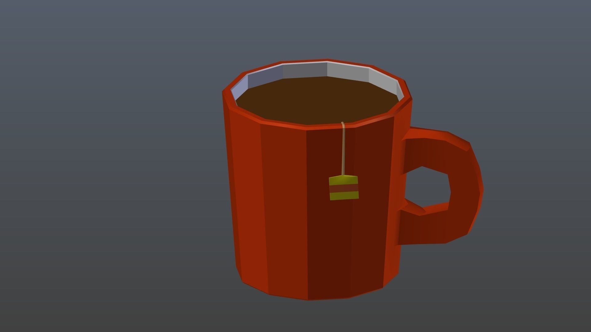 Low poly tea cup free VR / AR / low-poly 3D model | CGTrader