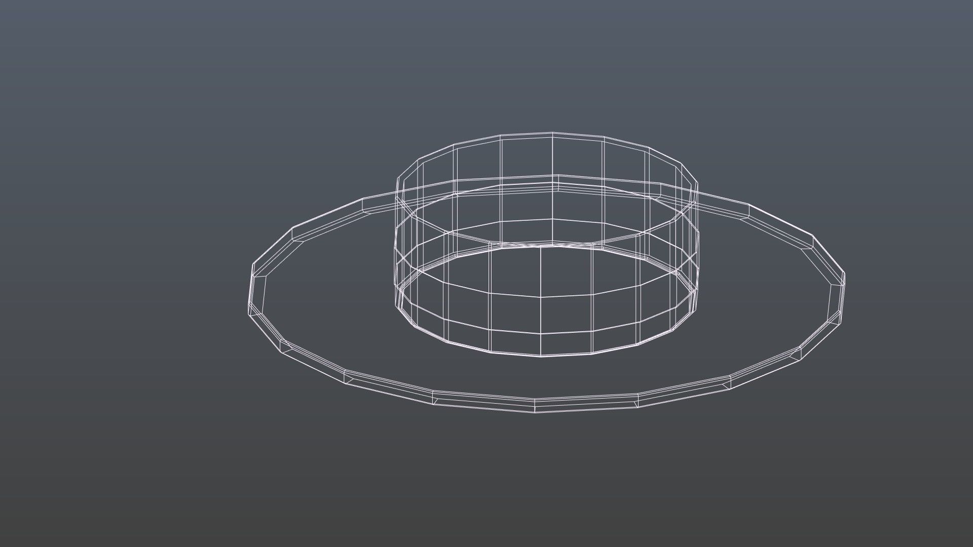 3D model Low poly straw hat VR / AR / low-poly | CGTrader