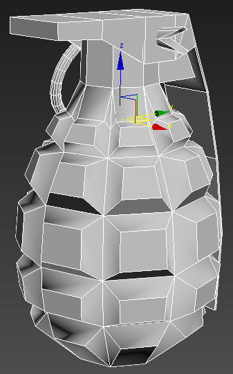 3D model Simple Grenade VR / AR / low-poly | CGTrader