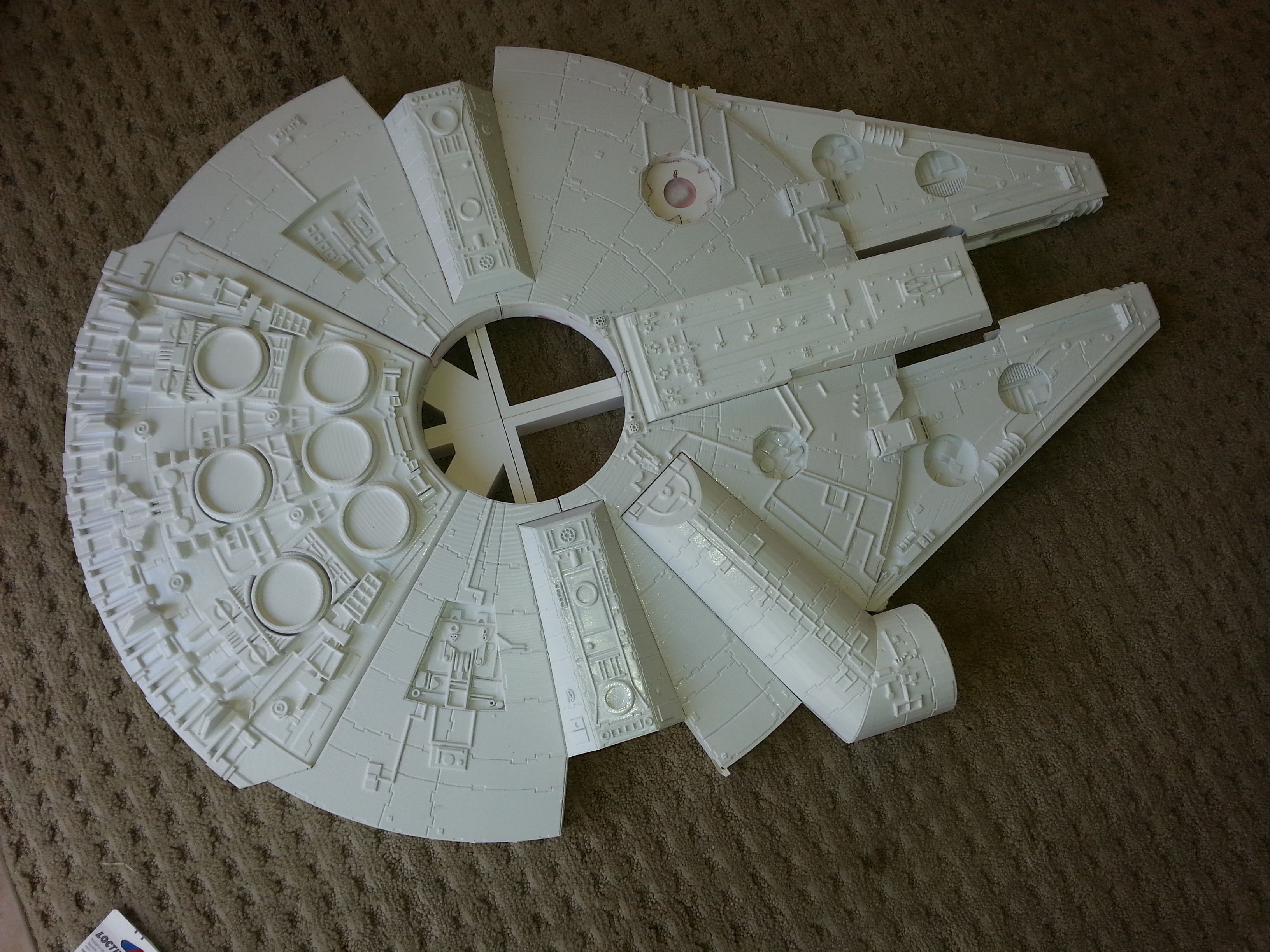 Millennium Falcon 3D model 3D printable | CGTrader