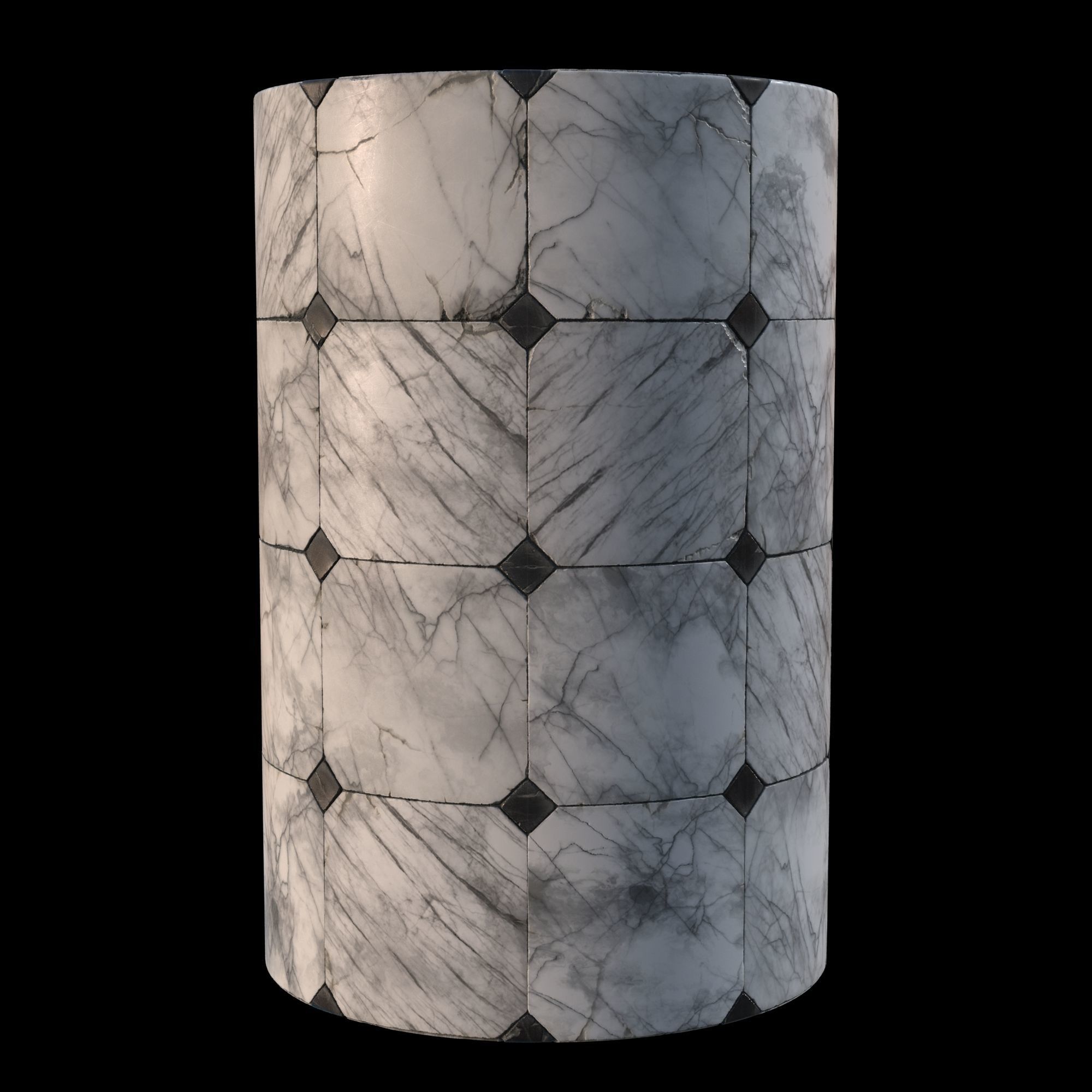Texture Aged marble tiles PBR Material VR / AR / low-poly | CGTrader