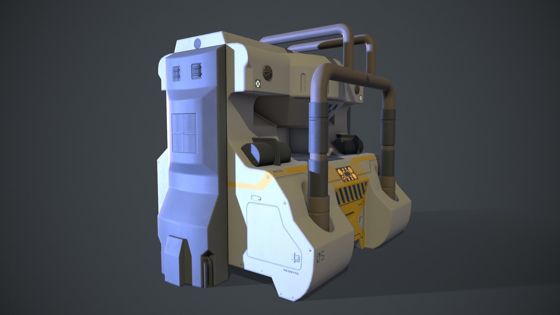 3D model Sci-Fi Machine - Replicator VR / AR / low-poly | CGTrader