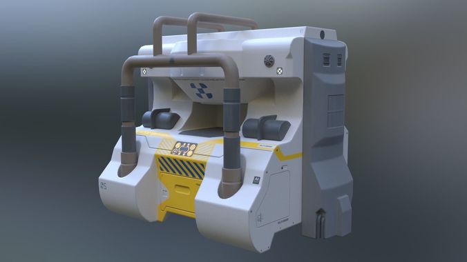 3D model Sci-Fi Machine - Replicator VR / AR / low-poly | CGTrader