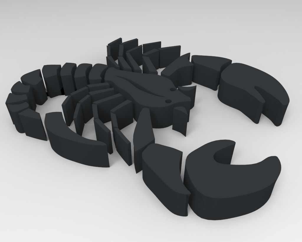 Scorpio free 3D model 3D printable | CGTrader