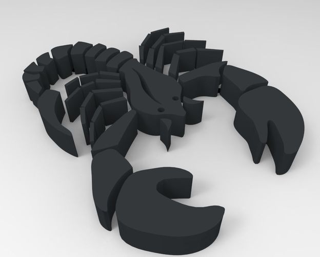 Scorpio scorpion free 3D model 3D printable | CGTrader
