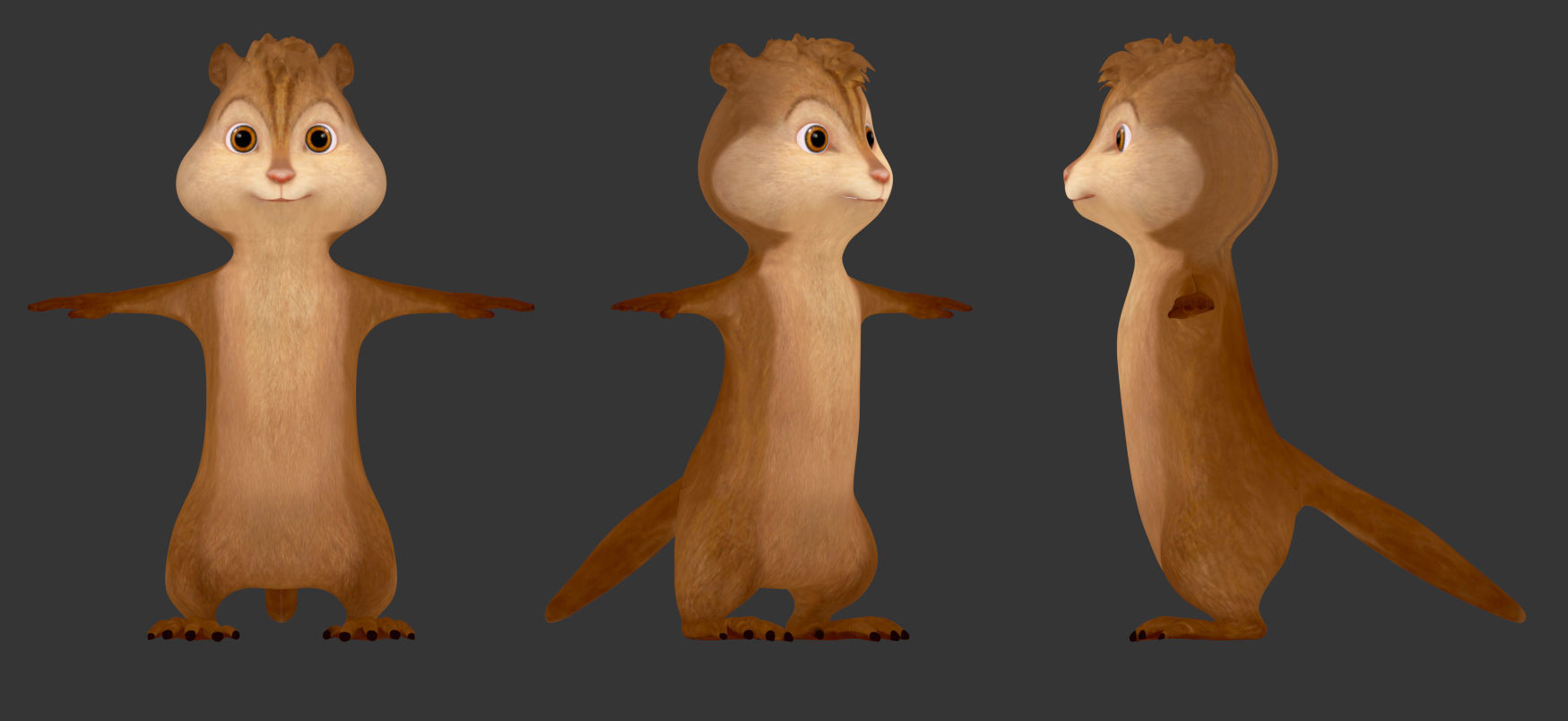3D model Alvin Chipmunks VR / AR / low-poly | CGTrader