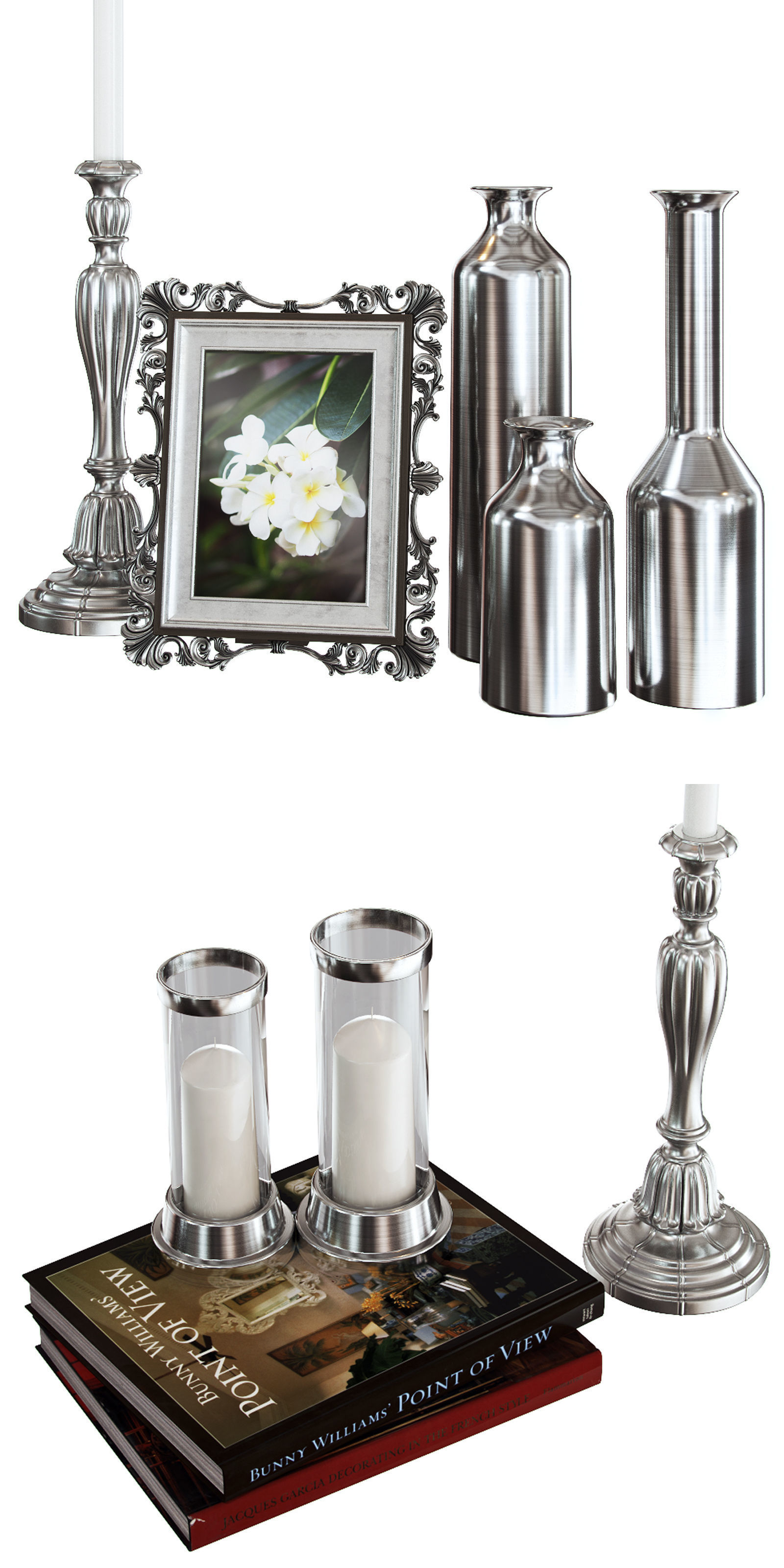 Chelini set 3D model | CGTrader