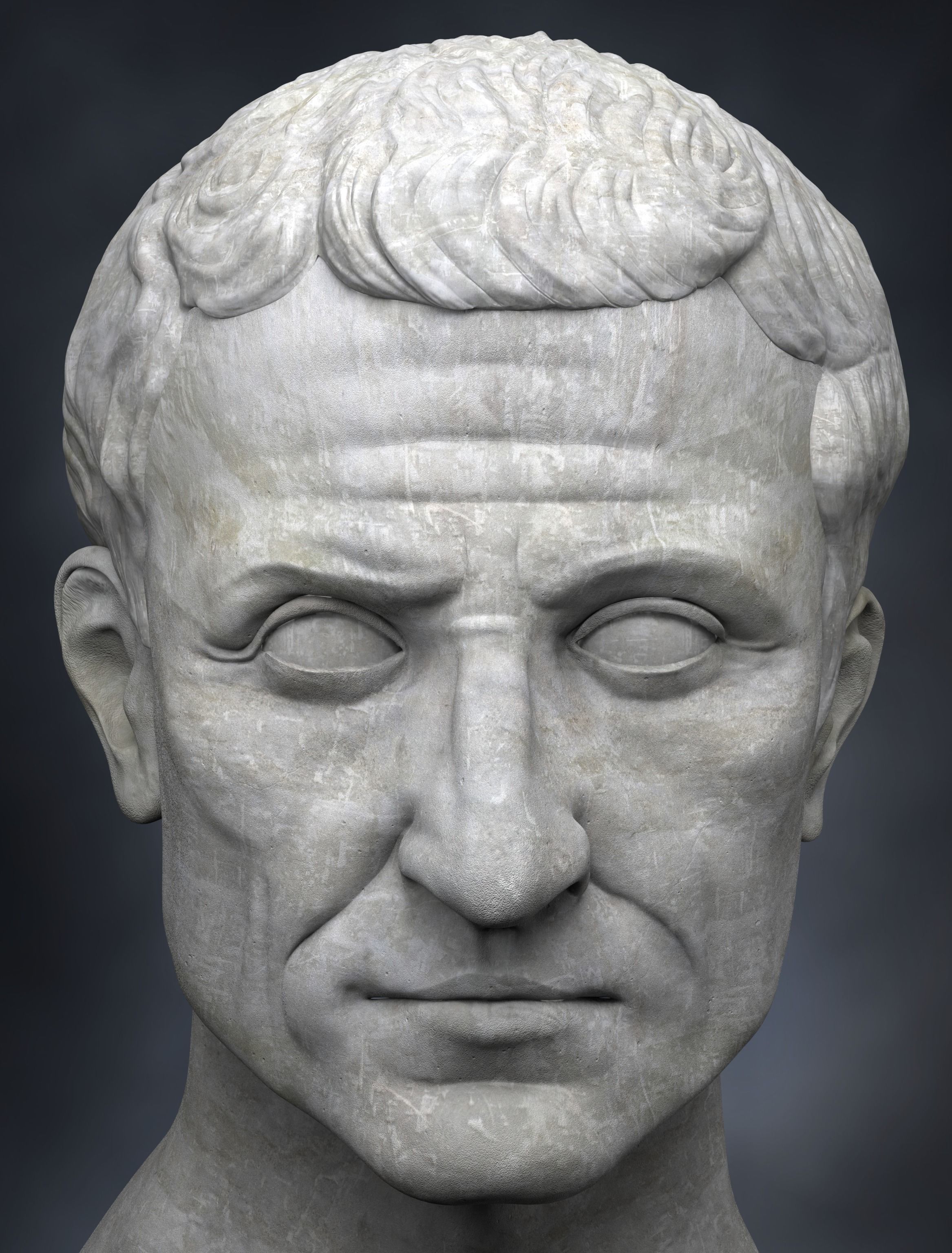 3d Bust of Julius Caesar 3D model | CGTrader