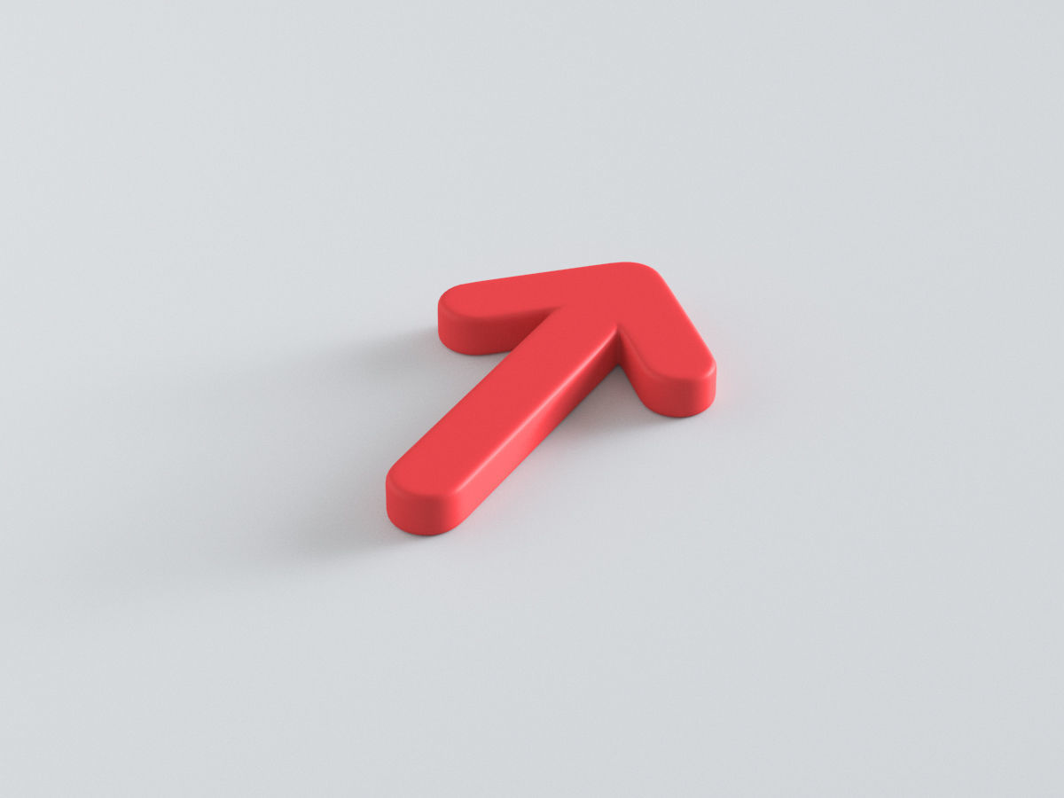 Arrows Round 3D model | CGTrader